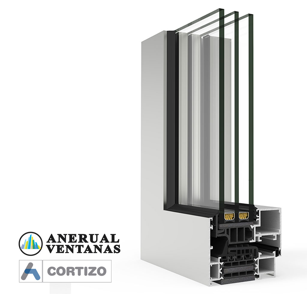 Ventanas Cortizo de aluminio en Madrid » Fabricación, venta e ...