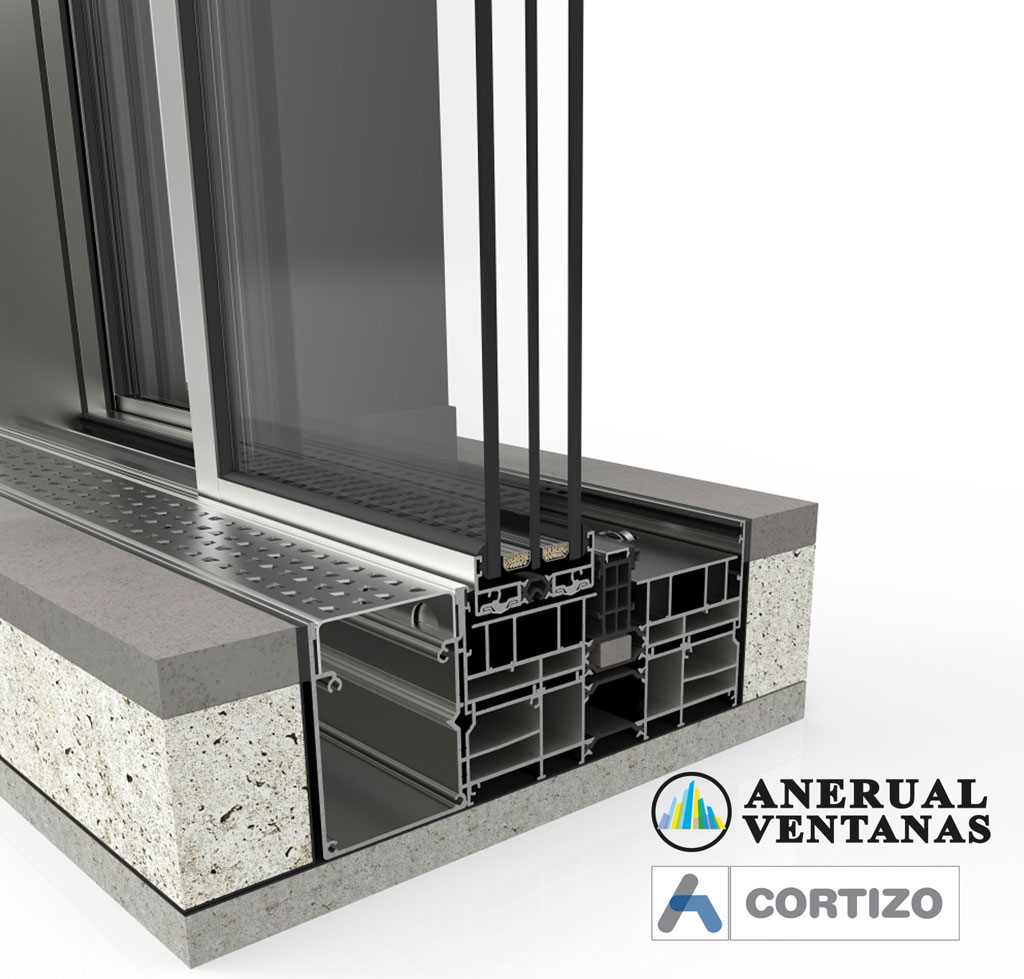 Ventanas Cortizo de aluminio en Madrid » Fabricación, venta e ...