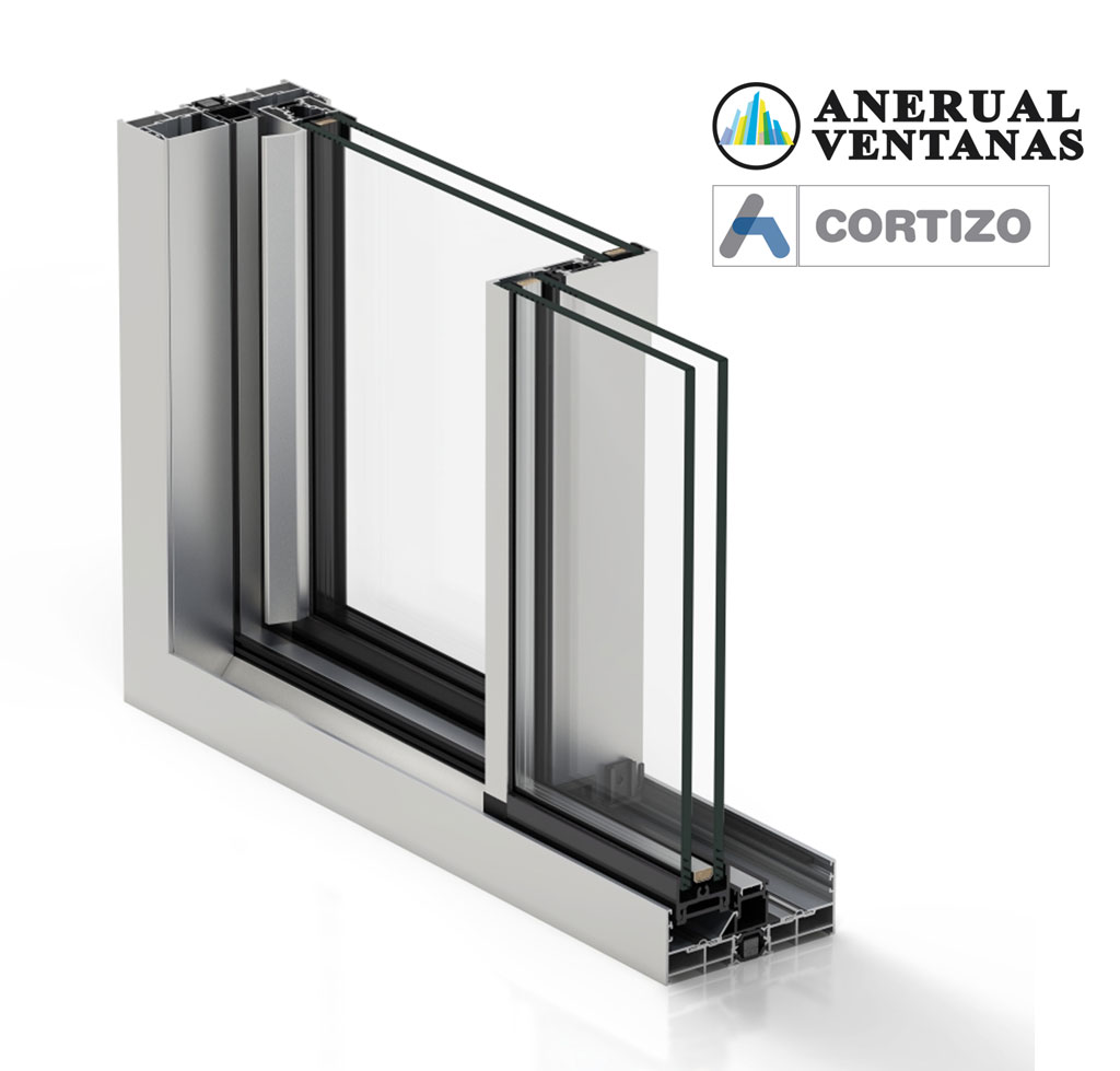 Ventanas Cortizo de aluminio en Madrid » Fabricación, venta e instalación en Madrid